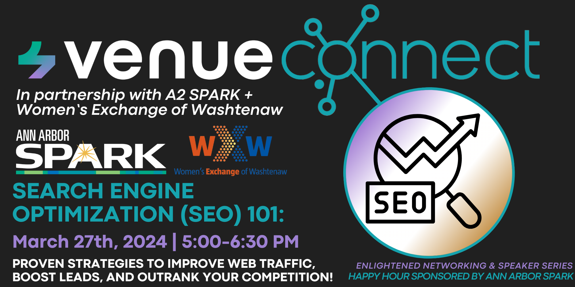 Venue Connect | Search Engine Optimization (SEO) 101 - Ann Arbor SPARK
