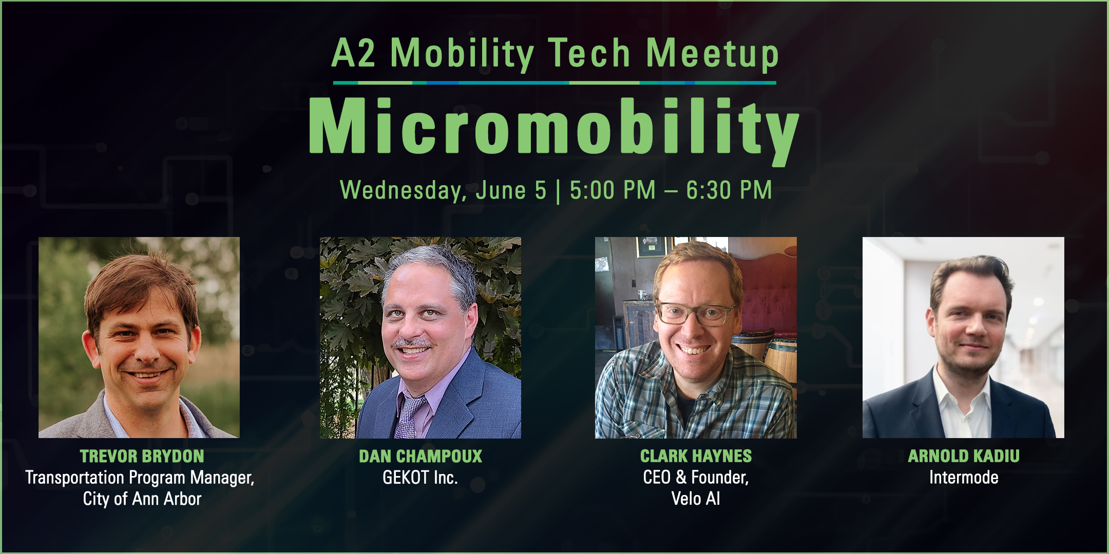 A2 Mobility Tech Meetup: Micromobility - Ann Arbor SPARK